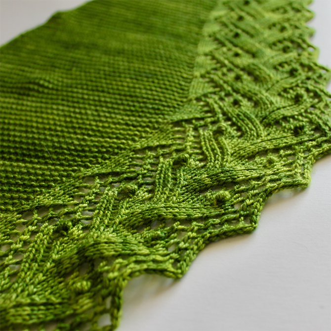 Herb Garden Shawl - Leah Michelle Designs