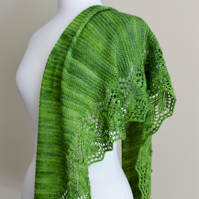 Herb Garden Shawl - Leah Michelle Designs