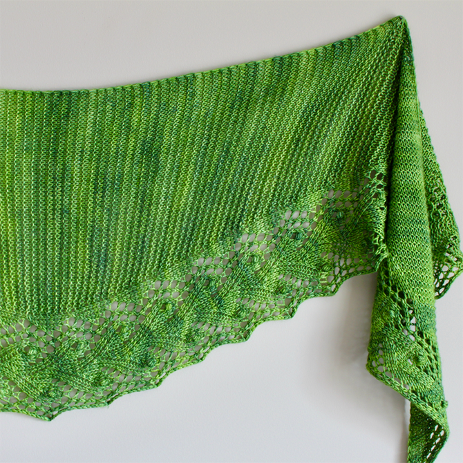 Herb Garden Shawl - Leah Michelle Designs