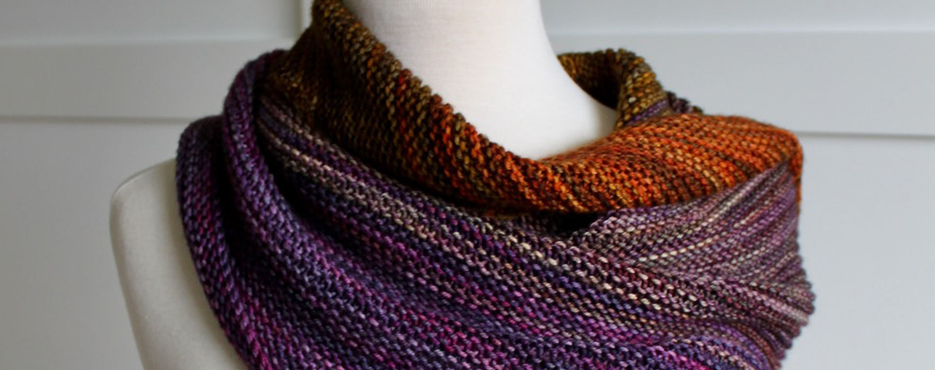 From Light To Luxe: My DK Blended Shawl - Leah Michelle Designs